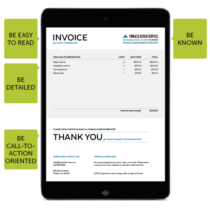 Creating a Great Invoice (that gets paid faster!) - mHelpDesk